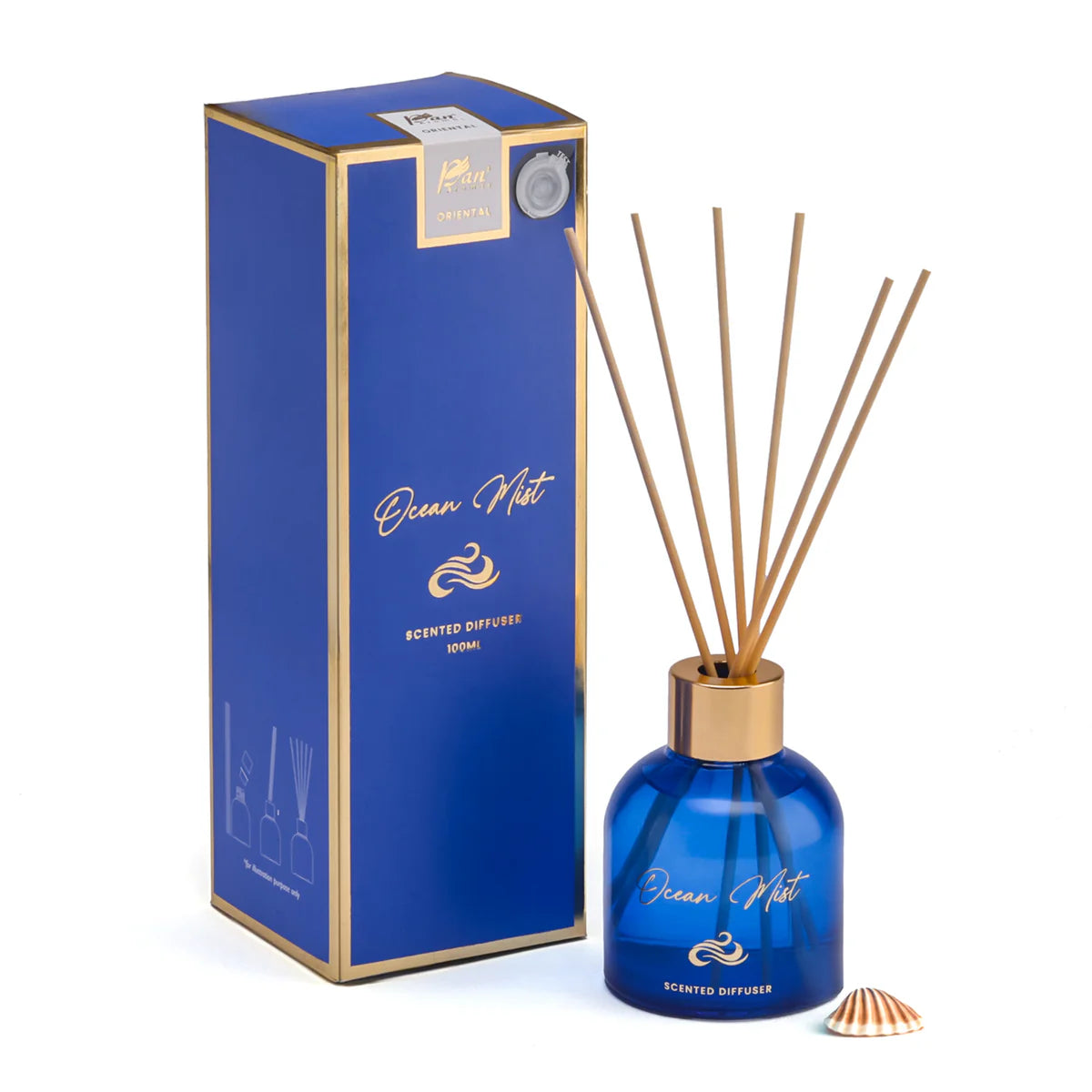 Oriental Reed Diffuser - Ocean Mist – Goodgudi Retail Pvt. Ltd.